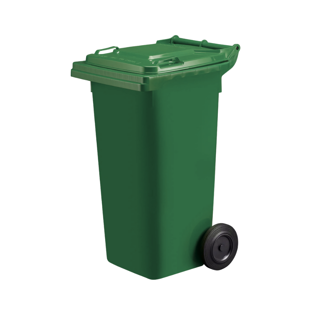 Plastic Wheelie Bin 120L Green - PLASTILON