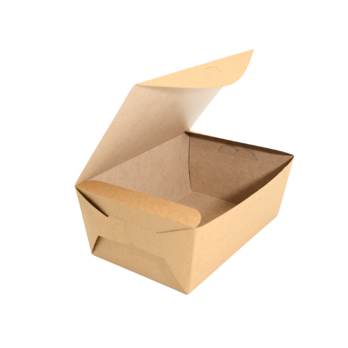 Kraft Gourmet Burger & Chips Box – Plastilon Packaging